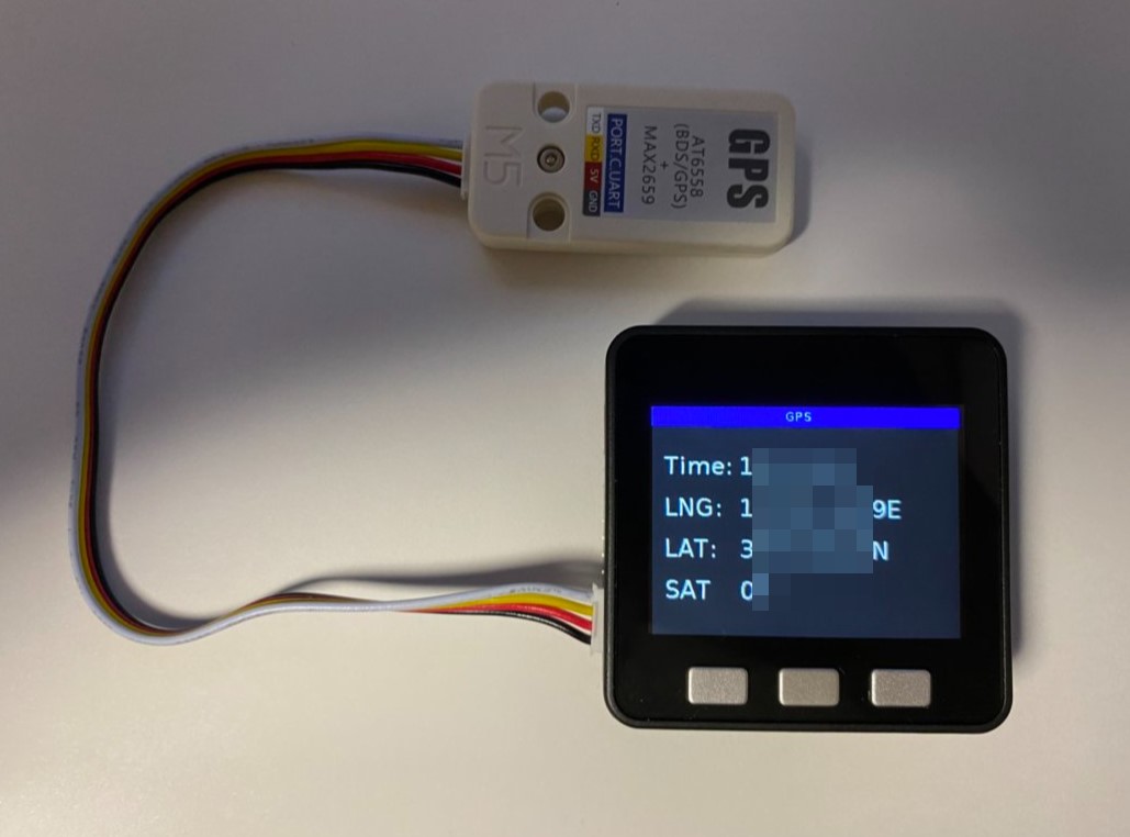 M5Stack 用 GPS Unit (AT6558) を試してみた - JH1LHVの雑記帳