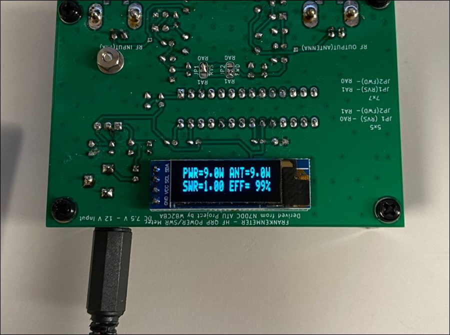 FRANKENMETER - A Simple QRP POWER_SWR METER の製作 -3- - JH1LHVの雑記帳