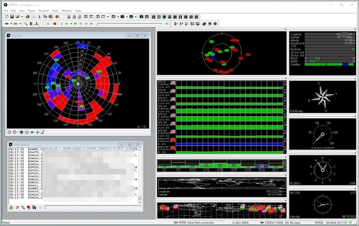 ATOM GPS Kit (M8030-KT) ＋ ATOM TailBAT を試してみた - JH1LHVの雑記帳