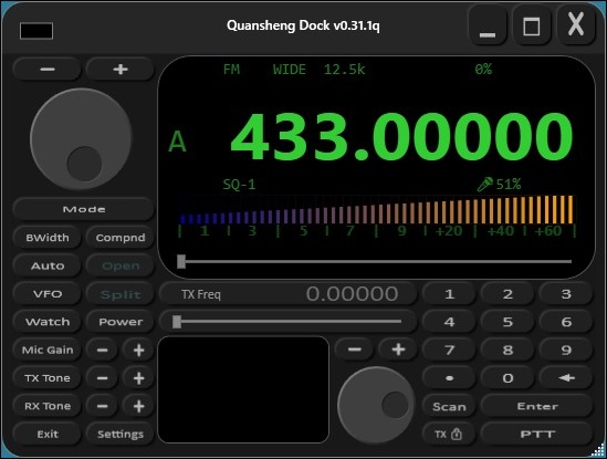 UV-K5、K6 で Remote Control（Quansheng Dock）を試す ② - JH1LHVの雑記帳