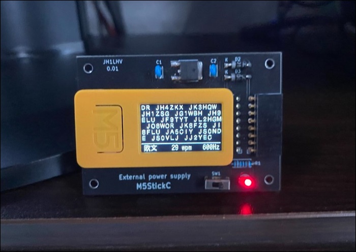 M5StickC Plus2 による CW Decoder の製作 - JH1LHVの雑記帳