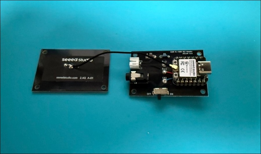 IC-7300 CI-V コントロール -2-（BLE Adapter 試作） - JH1LHVの雑記帳