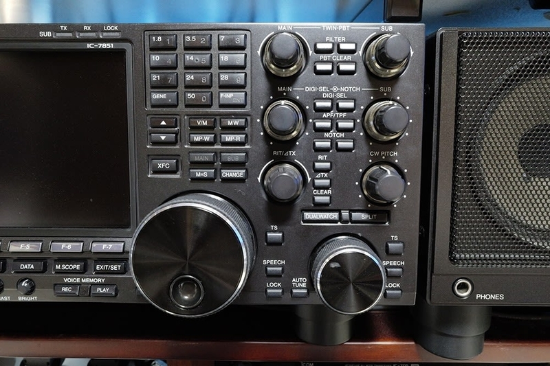 IC-7760 にあって IC-7851 にない - 無線のムに濁点 JH8RZJ