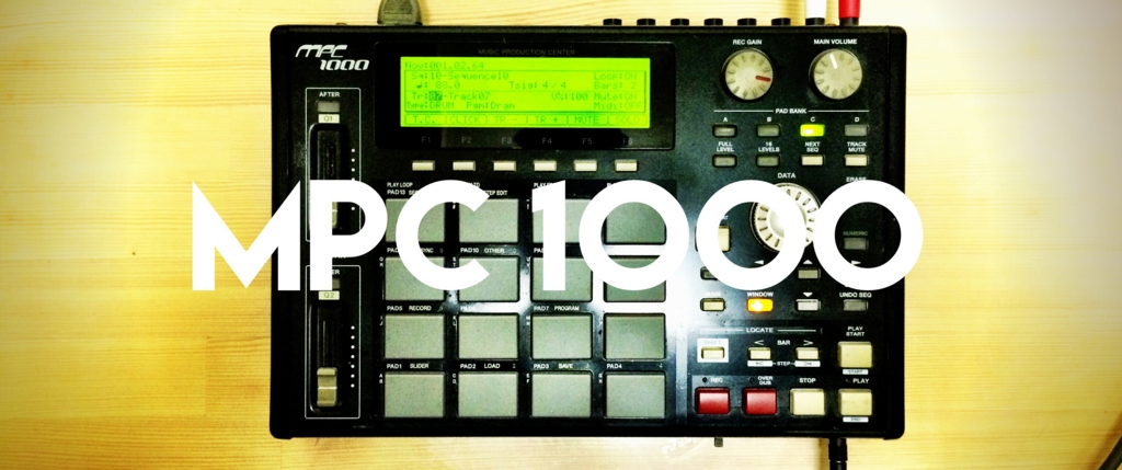 AKAI MPC 1000で曲を制作 - JLS.co