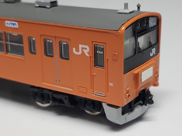 鉄道コレクション 201系 T110編成（付属編成・諏訪湖花火大会臨時列車仕様）の製作 - 中央快速書庫