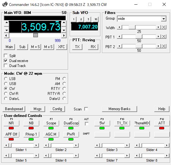 IC-7610：DXLab Commanderカスタマイズ設定 - JR7XRF’s blog