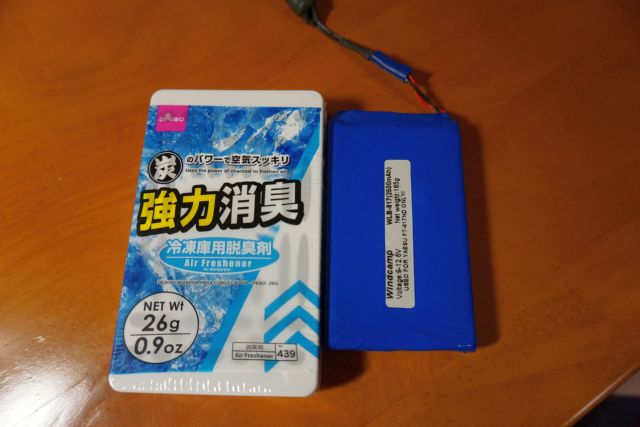 バッテリーパックと消臭剤の関係 - JR7XRF’s blog