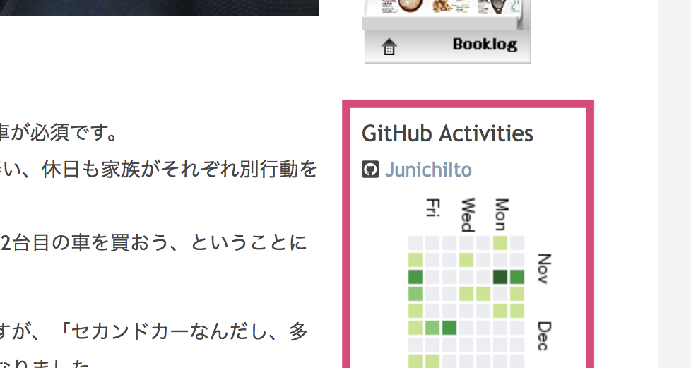 ブログのサイドバーにGitHubの「草」を載せました（その動機と「ブログに草」のススメ） - give IT a try