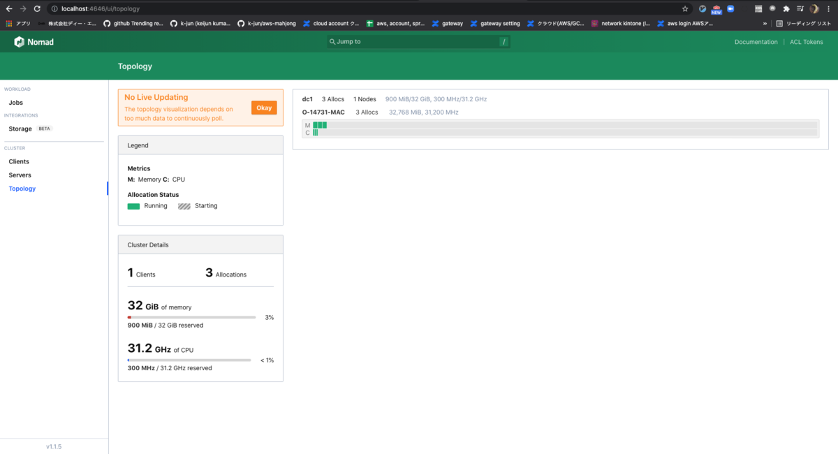Docker オーケストレーションツール Nomad を使ってみる。 - k-jun’s blog