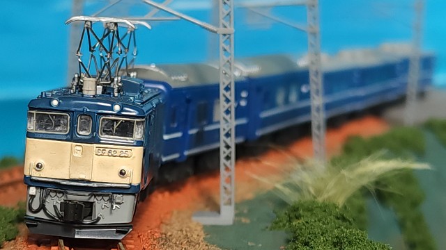 Bトレで再現 199列車「EF62と急行能登」 - よっぴーの鉄分豊富日記 はてな線