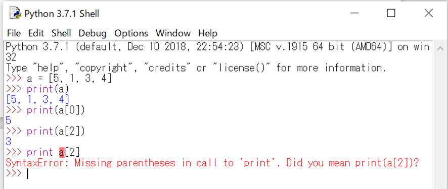 【Python学習帳】010_リスト - KNIMEST’s diary