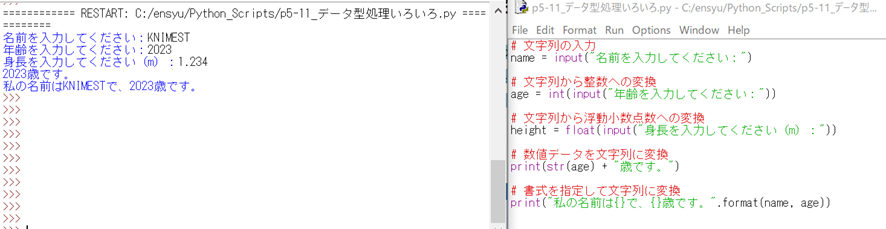 【Python学習帳】029_データ型やフォーマットの指定 - KNIMEST’s diary