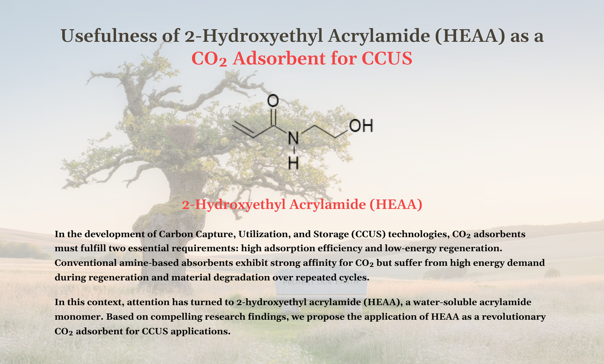 Proposal Document: Usefulness of 2-Hydroxyethyl Acrylamide (HEAA) as a ...