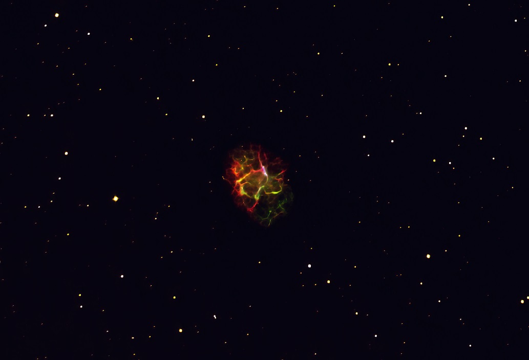 R200SSでNGC1491、M1、NGC1555を撮影 - 後期高齢者が天体撮影に嵌りました