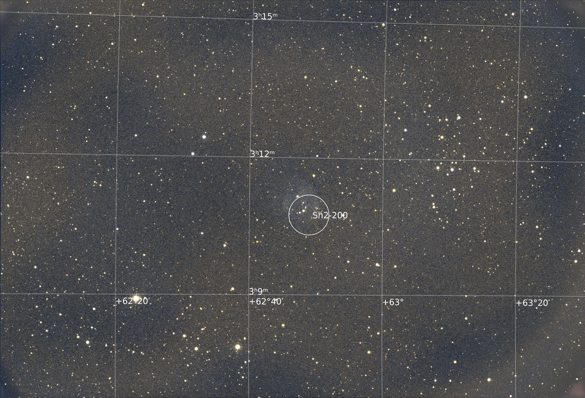 Sh2-200を撮影してみたけれど - 後期高齢者が天体撮影に嵌りました