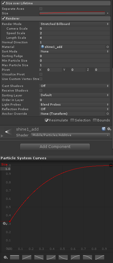 Unity ParticleSystem Lesson:ShiningEffect - ゲーム開発奮闘記