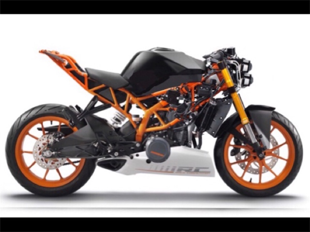 RC250カスタムコンセプトその② - KTM RC250乗りの日常ブログ