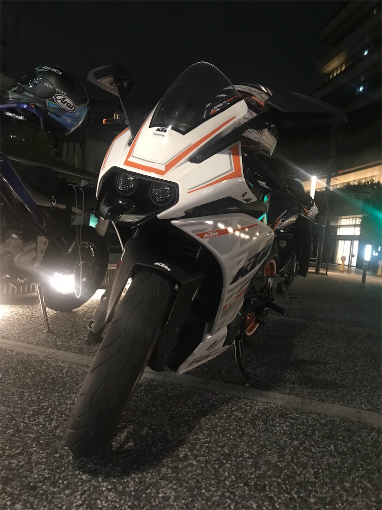 夏も終わり。上がる。出会い。 - KTM RC250乗りの日常ブログ