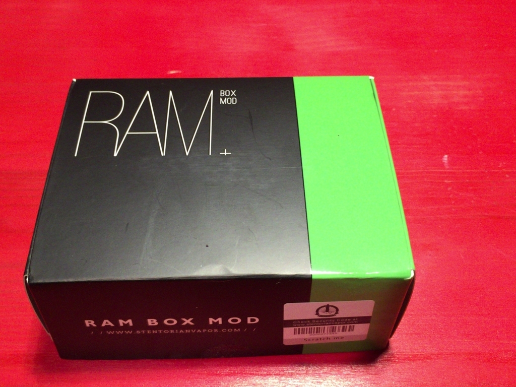 RAM Box Mod by Stentorian Vapor - KYOTO VAPE BLOG