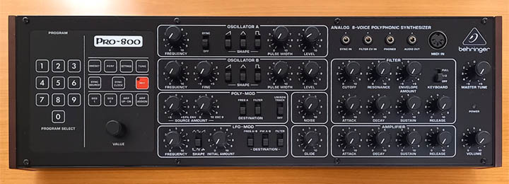 Behringer PRO-800 - 明日への風（別館）