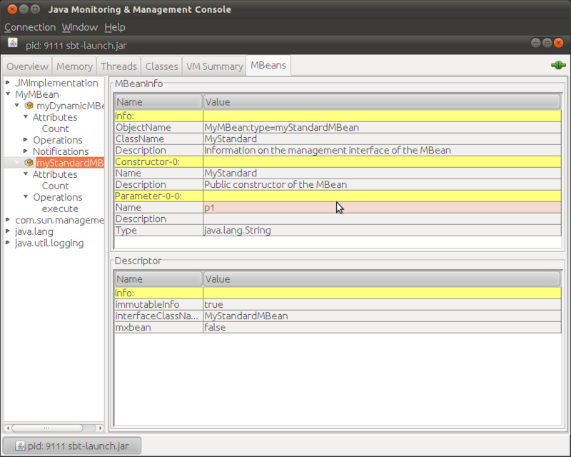 MBeanを作成してみる - CLOVER🍀