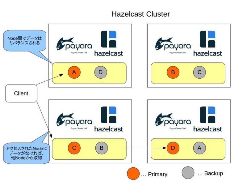 Payara（Hazelcast）のLite Membersについて - CLOVER🍀