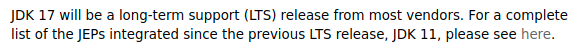 Java 11から17までのJEP、新しいAPI（Javadoc）のまとめ - CLOVER🍀