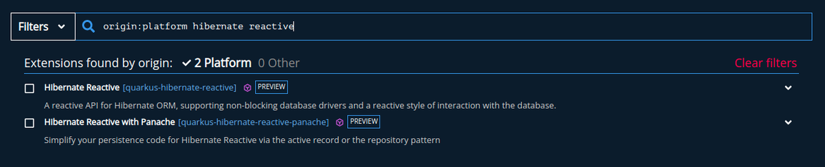 QuarkusのHibernate Reactive with Panache Extensionを試してみようとした話 - CLOVER🍀