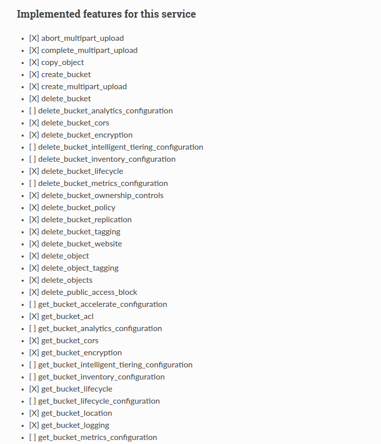 Moto（Server Mode）を使って、AWSのサービスをローカルで試してみる - CLOVER🍀