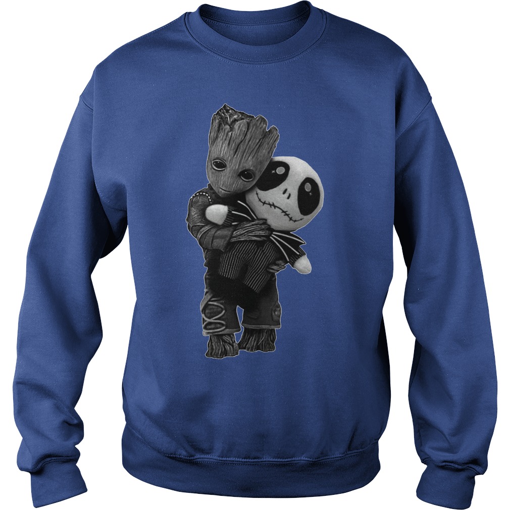 (Limited Edition) Baby Groot hug Jack Skellington shirt - Kemlove’s blog