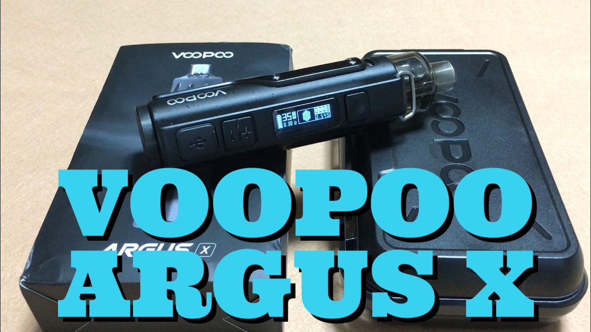 VOOPOO ARGUS X 開封レビュー う～ん。。。 - きんたろ / Kintaro Channel