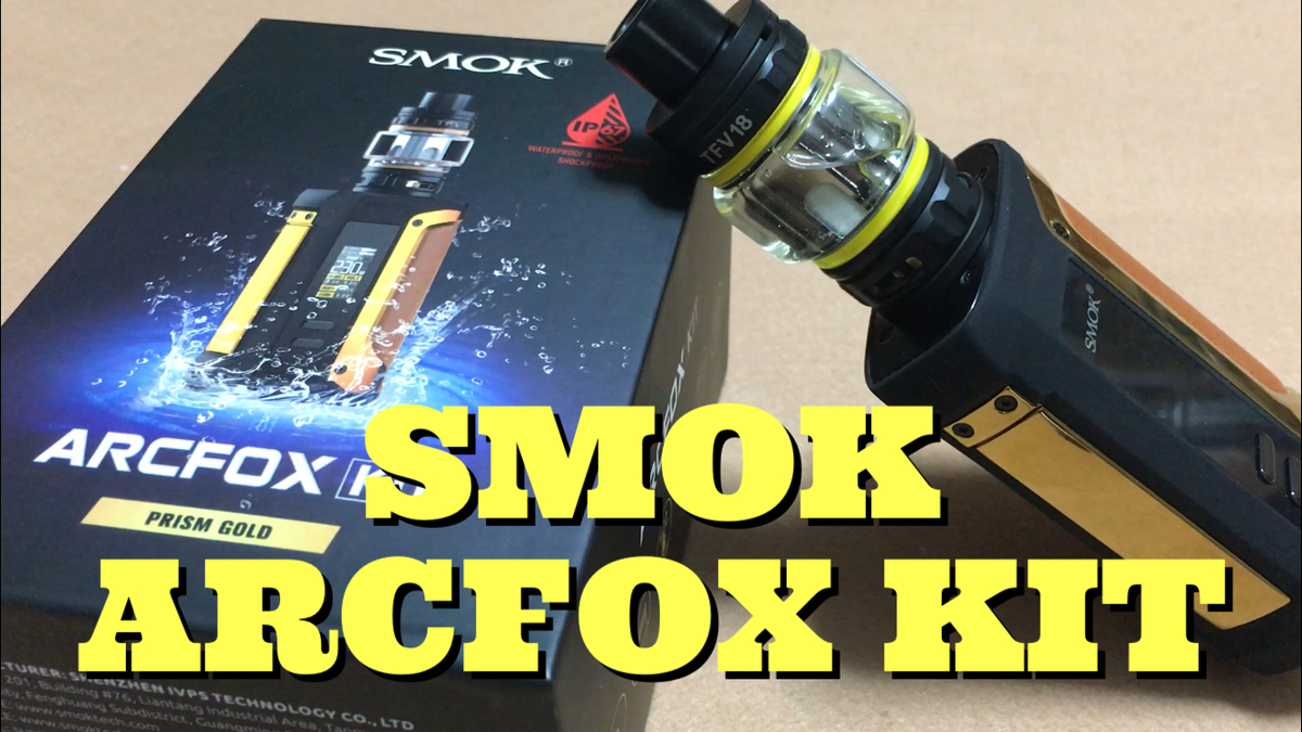SMOK ARCFOX KIT 開封レビュー タフネス系デュアルバッテリーモッド！！ - きんたろ / Kintaro Channel