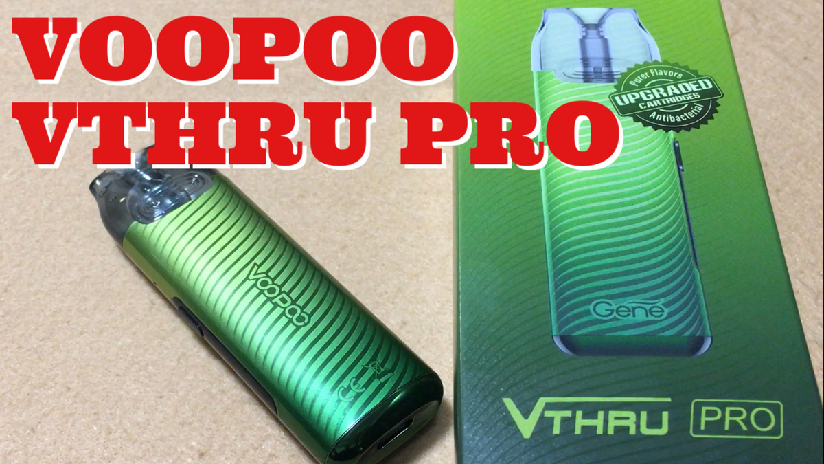 VOOPOO VTHRU PRO【開封レビュー】 - きんたろ / Kintaro Channel