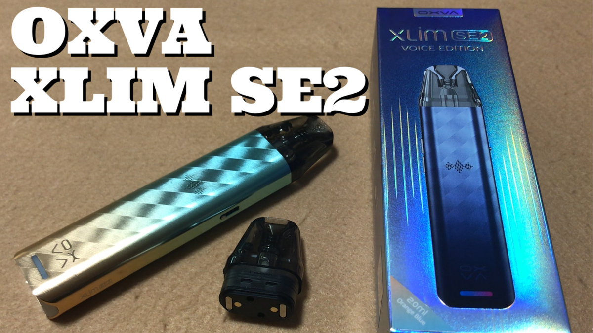 OXVA XLIM SE2【開封レビュー】ついにポッドが喋った！！ - きんたろ / Kintaro Channel