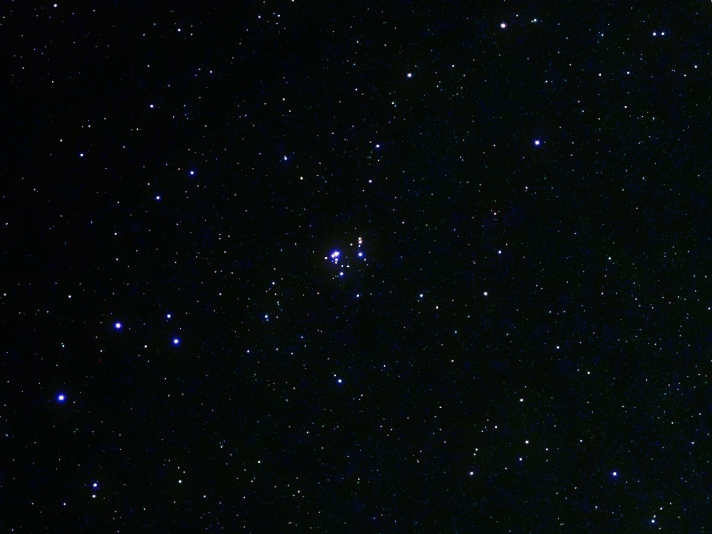 「散開星団NGC2169(37星団)」の撮影 2021年9月30日(機材：コ･ボーグ36ED、スリムフラットナー1.1×DG、E-PL5、ポラ ...