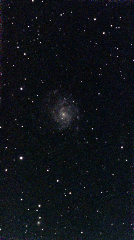 「回転花火銀河M101」の撮影 2025年1月29日(機材：ZWO Seestar S50) - Kochab の星見日記