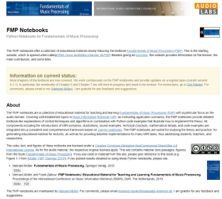 Python：Jupyter notebooksで音楽信号分析の基礎を学べるフレームワーク：FMP Notebooks - Wizard Notes