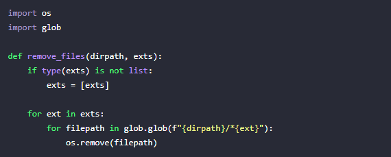 Python：あるディレクトリの複数の特定拡張子ファイルをまとめて削除 - Wizard Notes