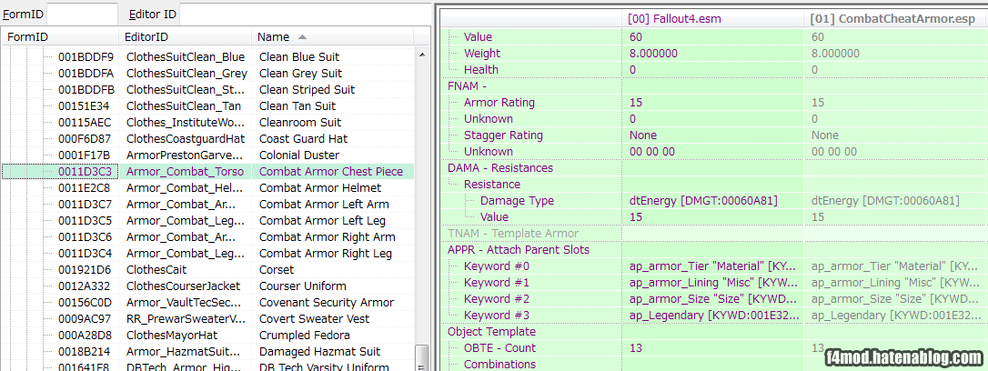 【Fallout4】FO4Editの基礎的な使い方 - Fallout箱庭DIY