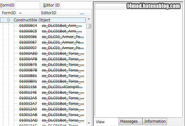 【Fallout4】FO4Editの使い方 - その他の機能 - - Fallout箱庭DIY
