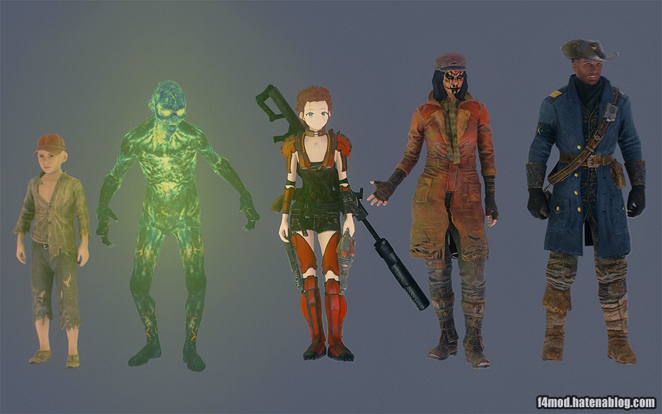 【Fallout4】RaceCustomizerの互換パッチ作成実演 - Fallout箱庭DIY