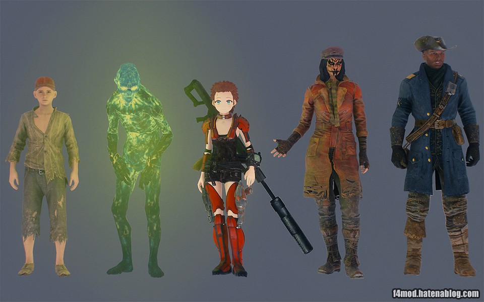 【Fallout4】RaceCustomizerの互換パッチ作成実演 - Fallout箱庭DIY