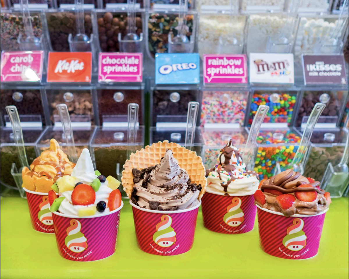 夏といえば Menchie's(メンチーズ)のフローズンヨーグルトアイス - 今日のSiri