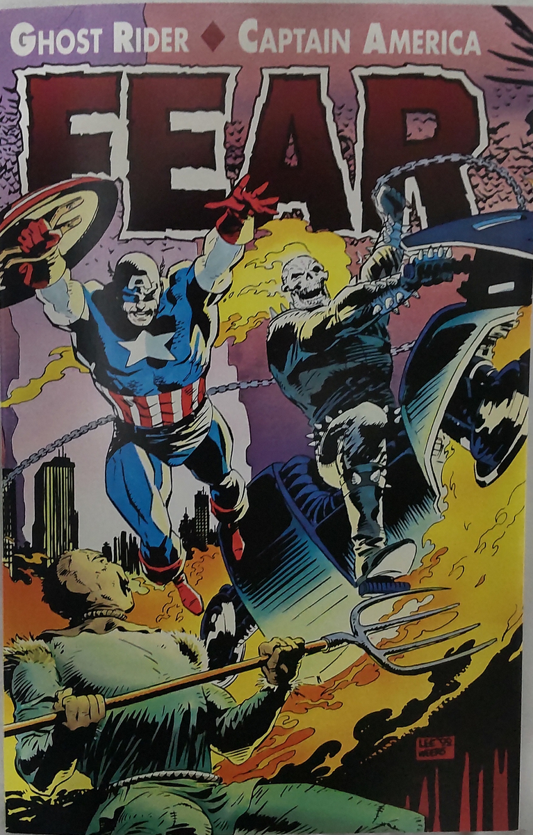 アメコミ：GHOST RIDER：CAPTAIN AMERICA：FEAR - [アメコミ]LAGIAの趣味部屋[アメトイ]