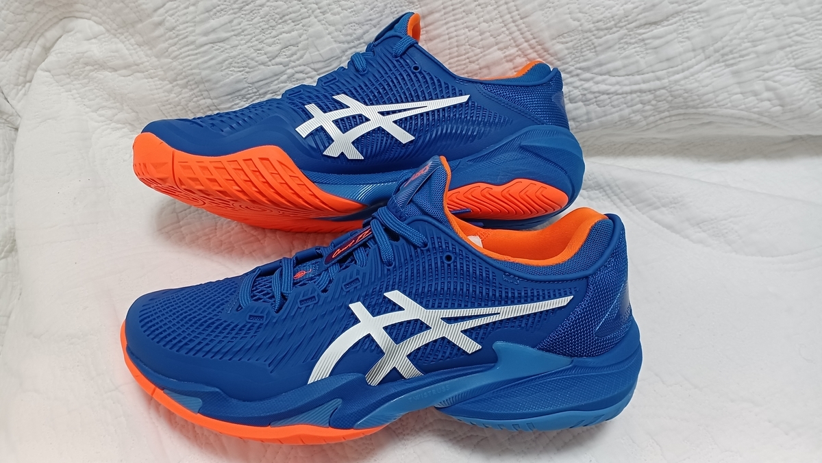 【テニスシューズ】COURT FF3 NOVAKレビュー口コミ【ジョコビッチ着用モデル】 - 福岡市エンタメ・イベント・テニス情報