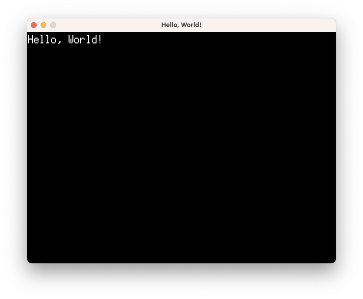 ebitengineを触ってみる - Liberent-Dev’s blog