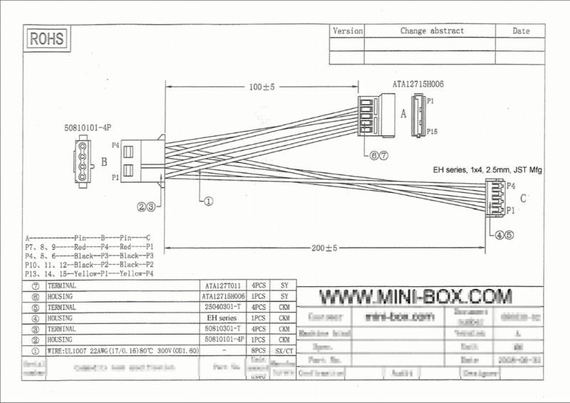 picoPSU-150-XTのケーブル自作 2 - from Bright-God-Field