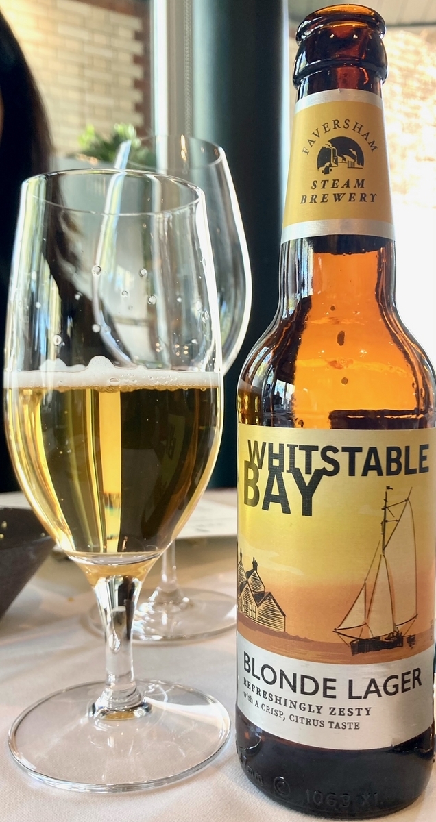 ウィスタブル ベイ ブロンドラガー／Whitstable Bay Blonde Lager - ホームレス ドランカー