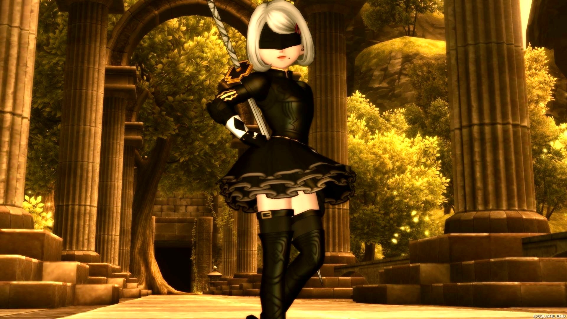 NieR:Automata【2B】Remake - 【ドラクエ10】るなめりのゆるっとドラクエライフ