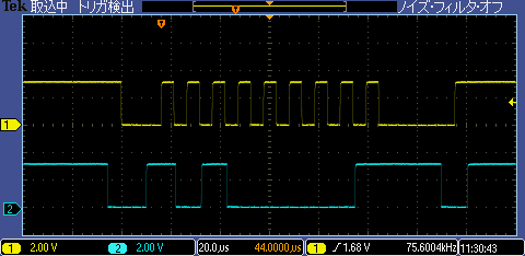 NXPのUART-I2CブリッジSC18IM700でLチカ - lynxeyedの電音鍵盤